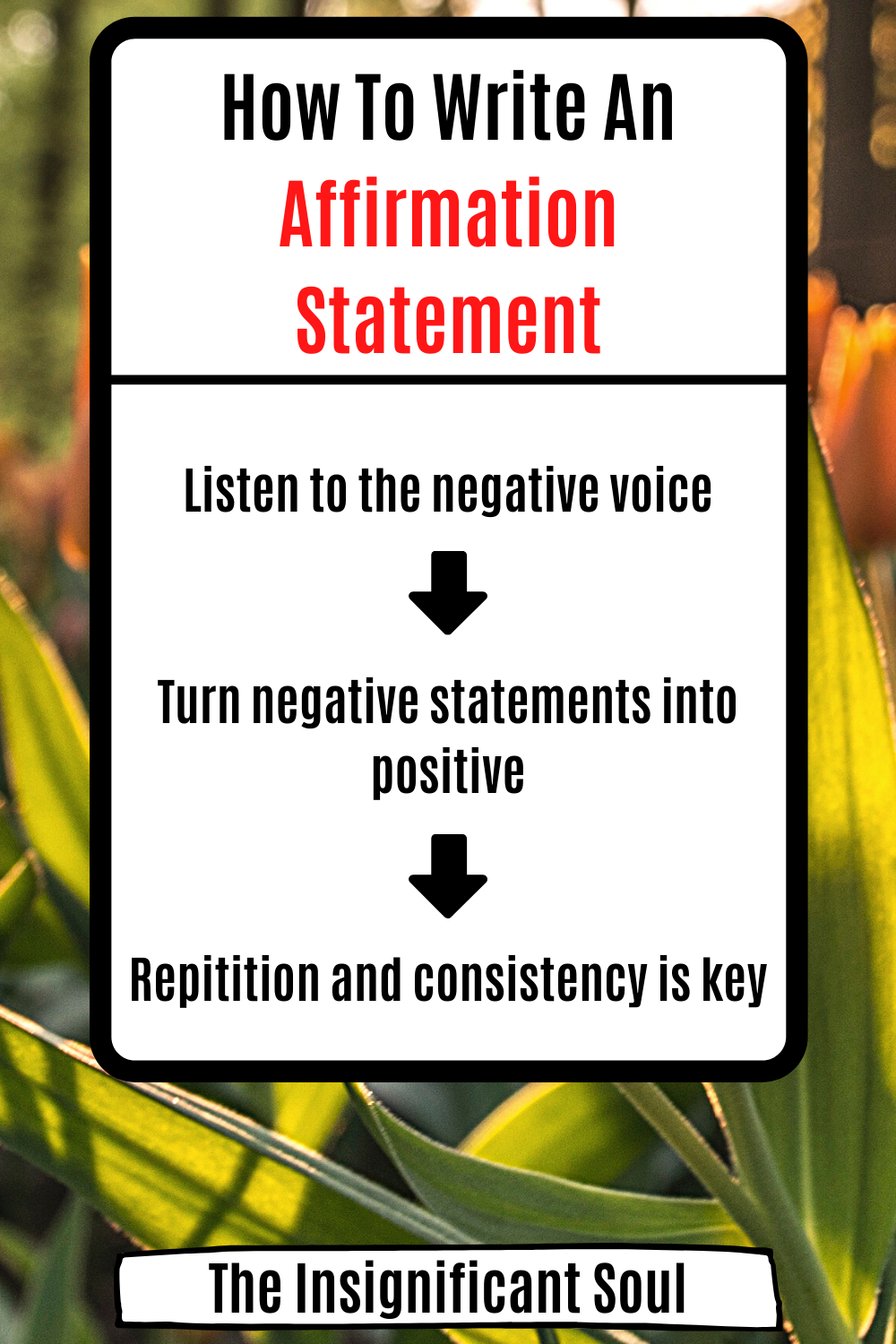 50 Morning Affirmations To Start An Amazing Day - The Insignificant Soul