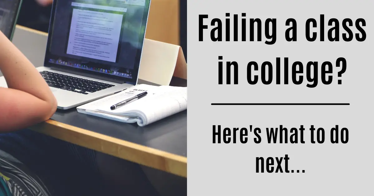 So you’re failing a class in college, what now? - The Insignificant Soul