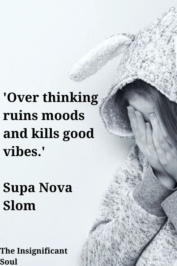 Why do we suffer more in imagination than in reality?